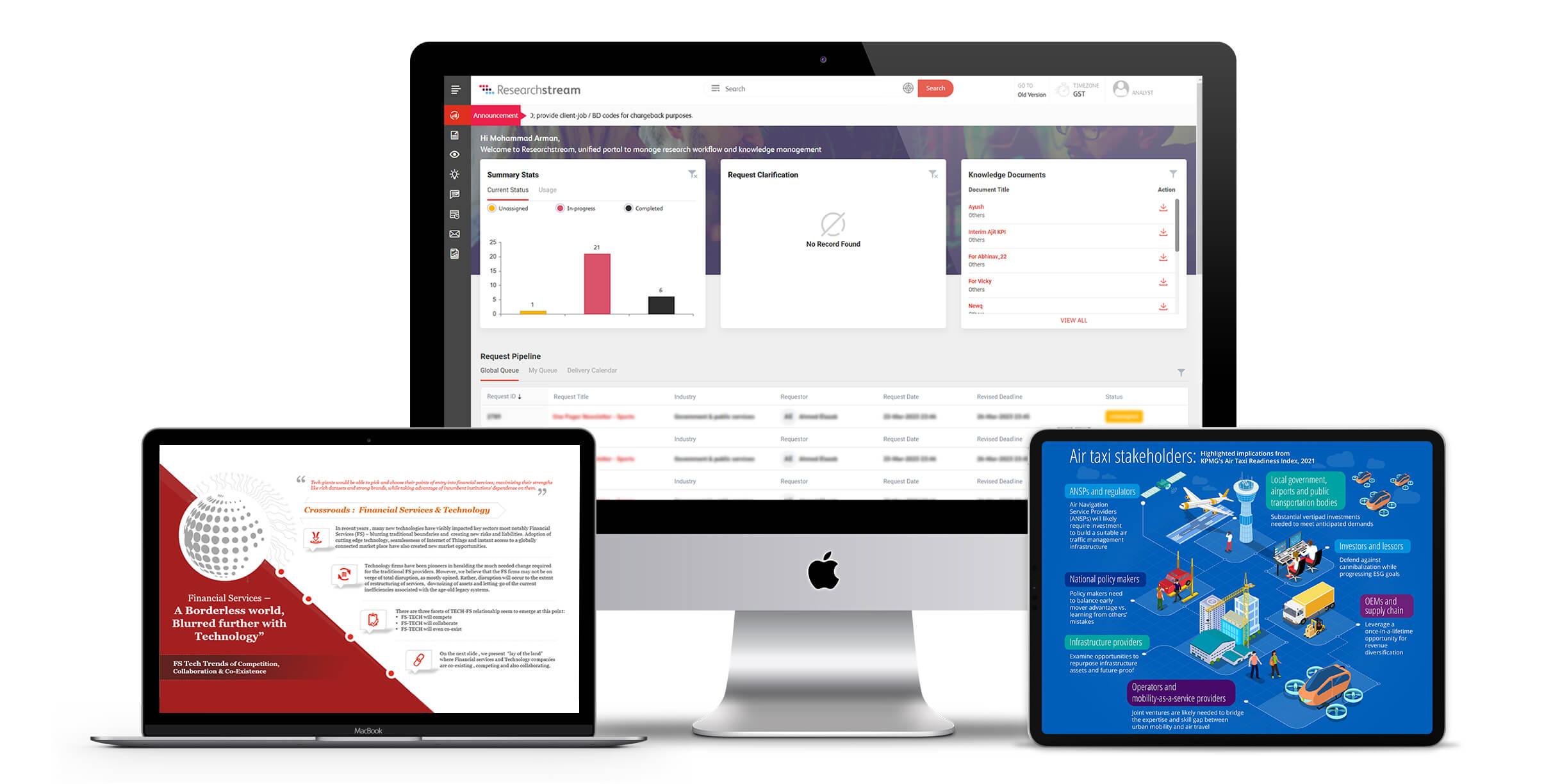 Design Services Landing Page - Evalueserve